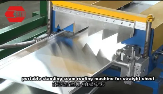 Standing Seam Metal Roof Curving Machine Standing Seam Bending Machine ...